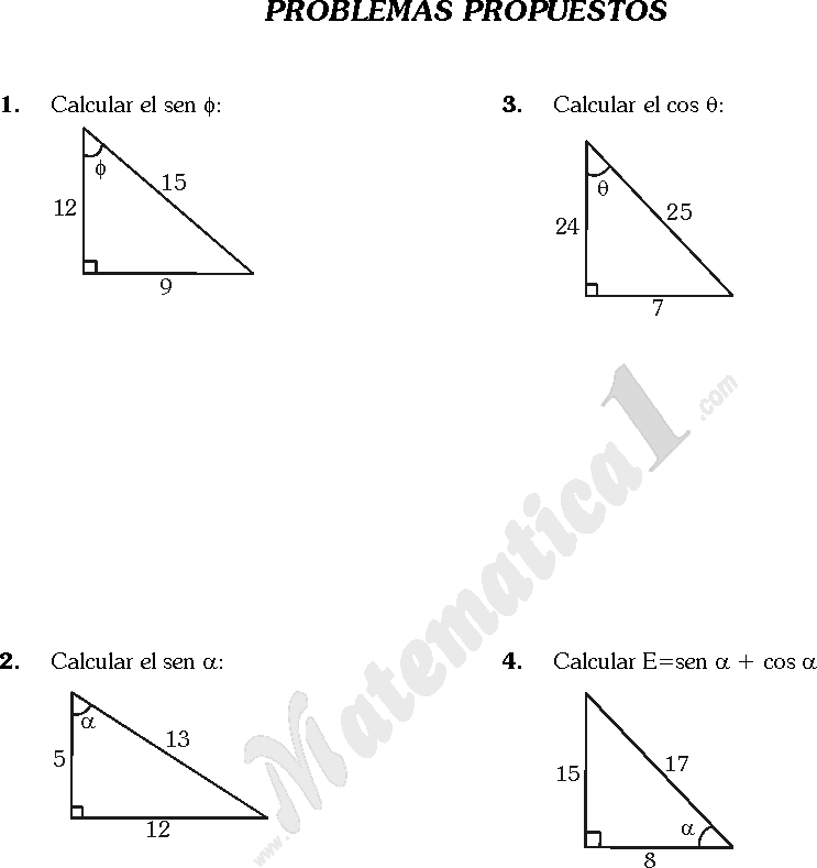 SENO Y COSENO EJEMPLOS DE TRIGONOMETRIA DE SEXTO GRADO DE PRIMARIA ...