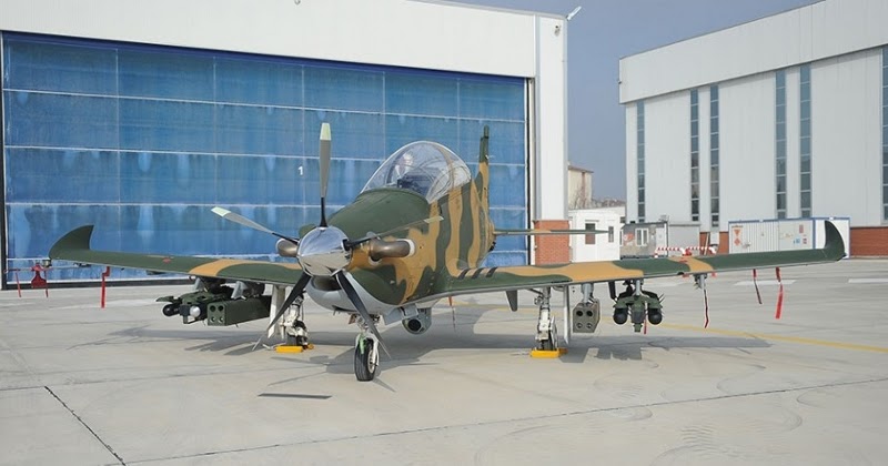 Military and Commercial Technology: Hurkus A aircraft are at Le Bourget