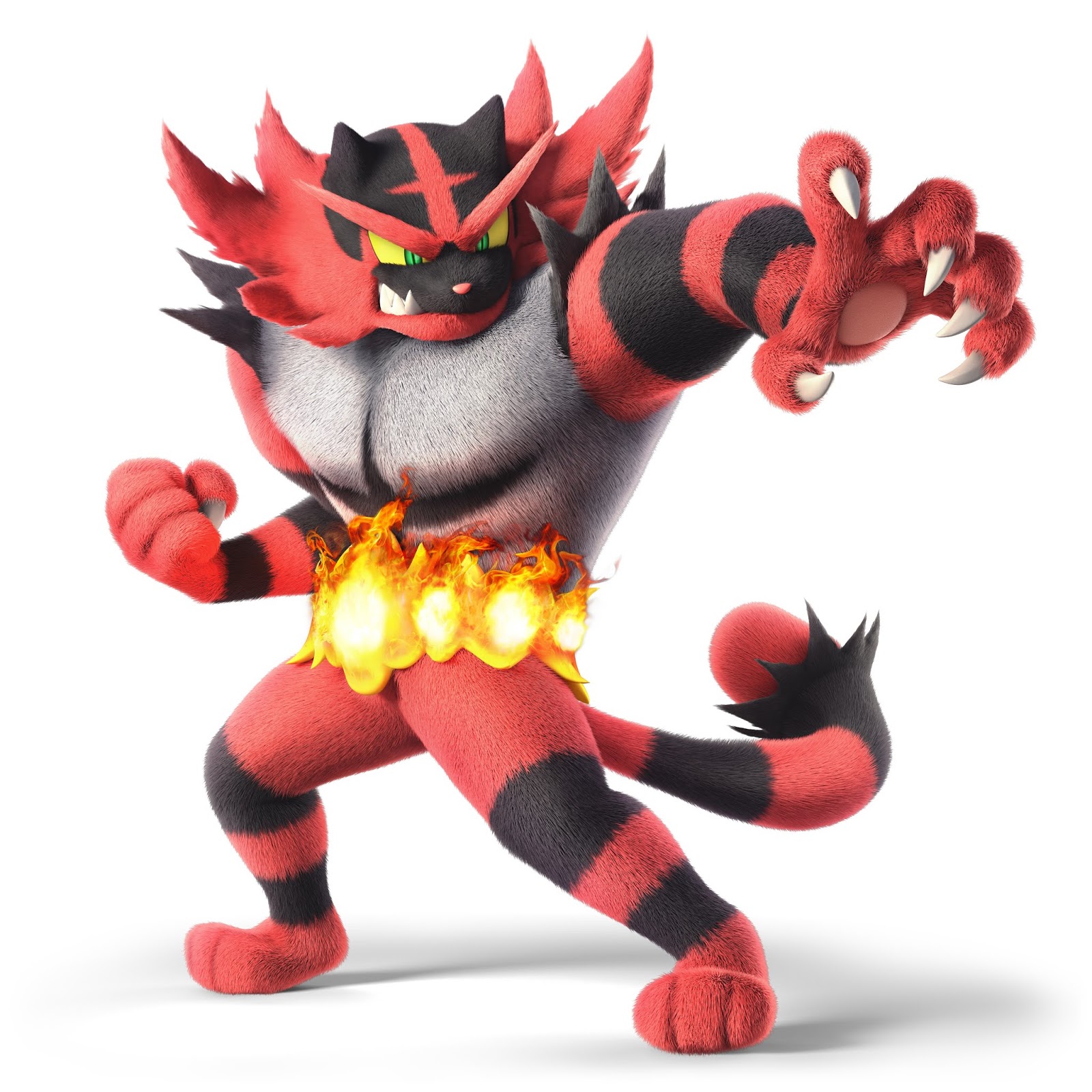 Incineroar é um Novo Lutador em Super Smash Bros. Ultimate