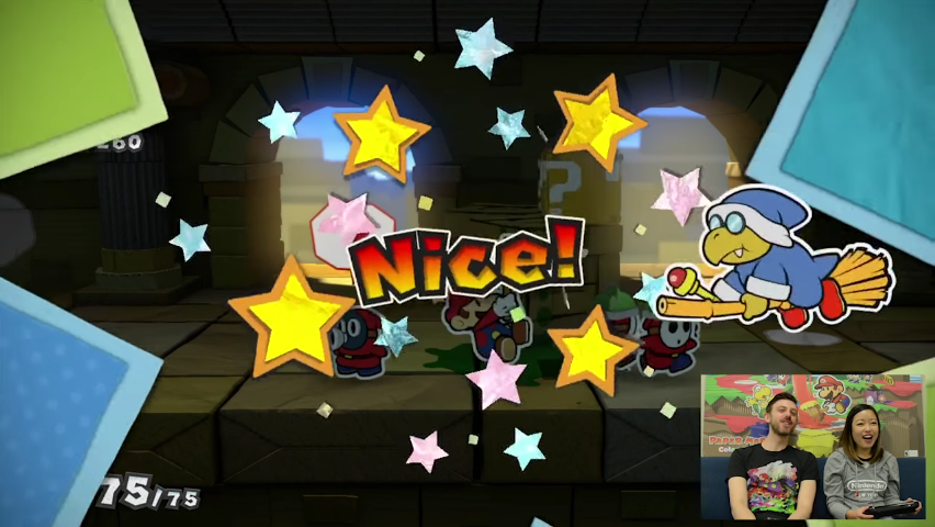 KoopaTV: Kamek and Iggy Koopa in Paper Mario: Color Splash