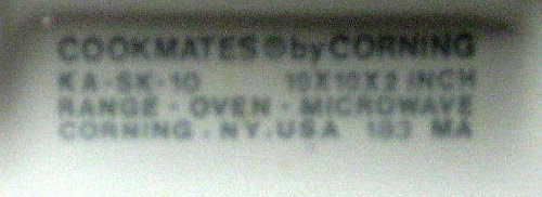 CorningWare 411: The A-B-Cs of Vintage Corning Ware - Corning Ware ...