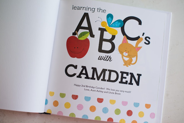 Domestic Fashionista: Personalized Alphabet Photo Book