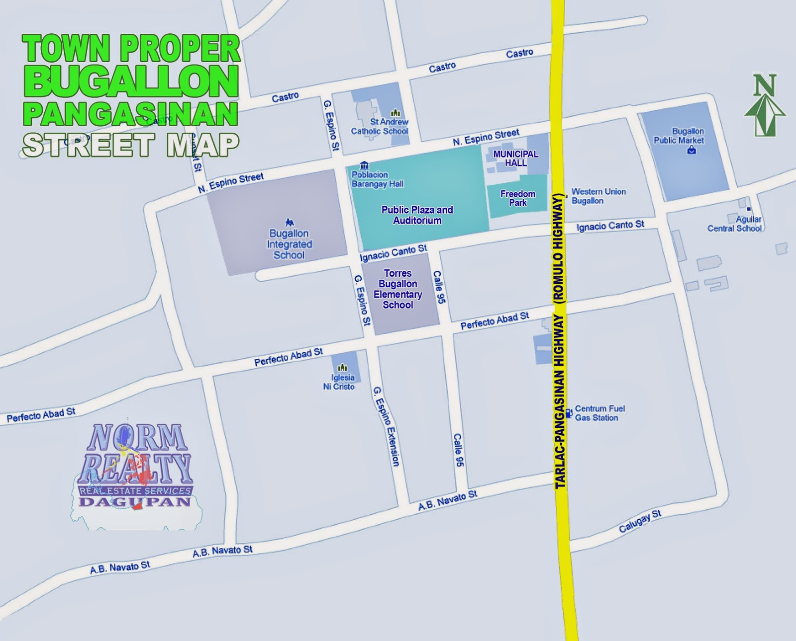 NormRealty Dagupan: Bugallon Pangasinan 6078-sqm Prime Land Along ...