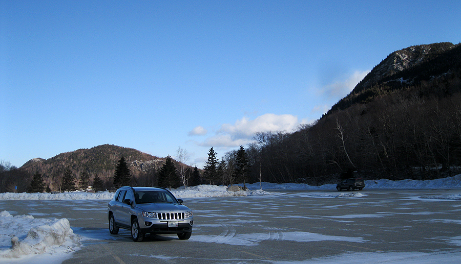 Hiking in the White Mountains: Still Winter in Franconia Notch