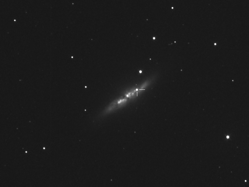Astroblog: Bright Supernova 2014J in Galaxy M82!