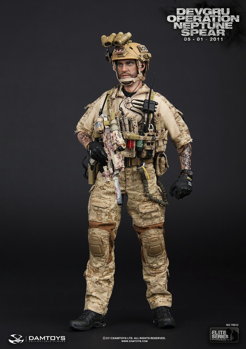 One Sixth Military Figure : DAM Toys DEVGRU Operation Neptune Spear