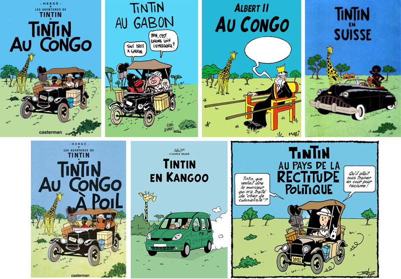 Bado, le blog: Tintins au Congo