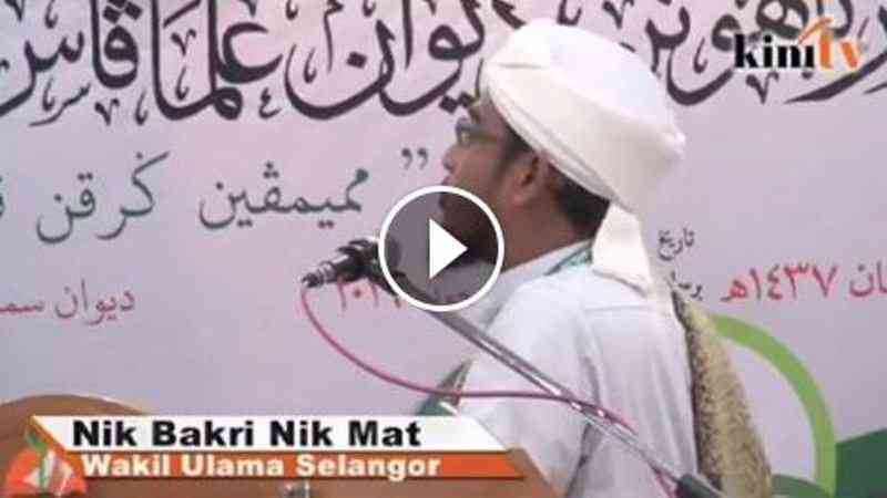 Ucapan Naib Ketua Ulama' Selangor pertikai dan tak wala' Majlis Syura ...