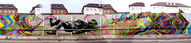 Stinkfish New Mural In Essen, Germany – StreetArtNews