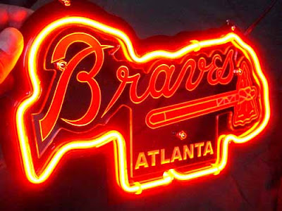 Wiki Neon Sign Blog: New MLB ATLANTA BRAVES Baseball Neon Light Sign 11 ...