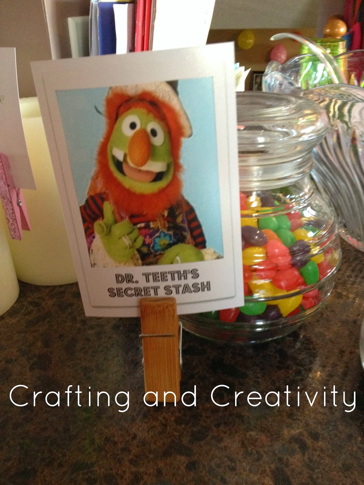 Crafting and Creativity: My Daughter's 4th Birthday Party- Muppets Theme!