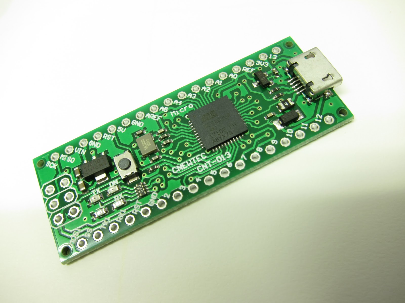 40% Keyboards: Green Arduino Micro