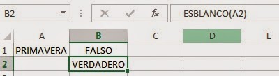 Exceltutos, tutoriales de excel: Funcion Esblanco excel