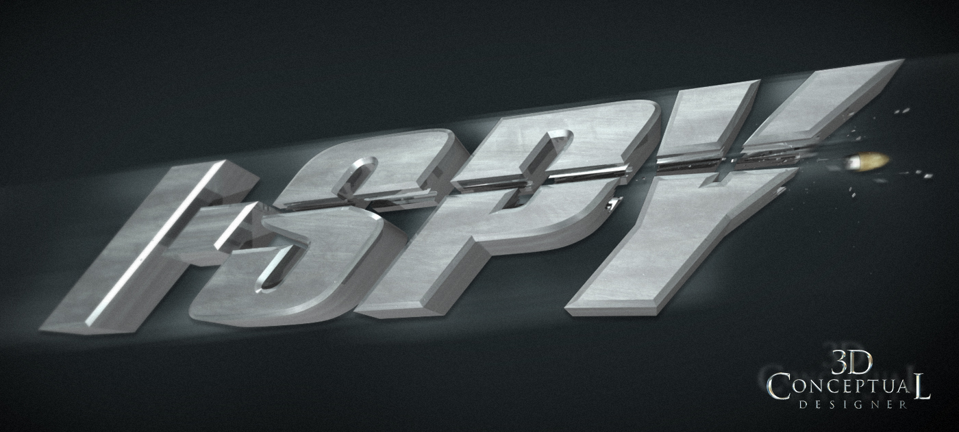 3DconceptualdesignerBlog: Project Review: I-SPY 2002: 3D Logos