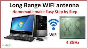 How to make long range WiFi antenna easy at home
