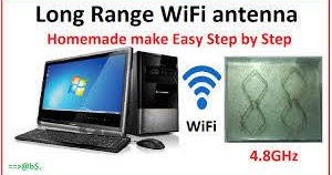 How to make long range WiFi antenna easy at home