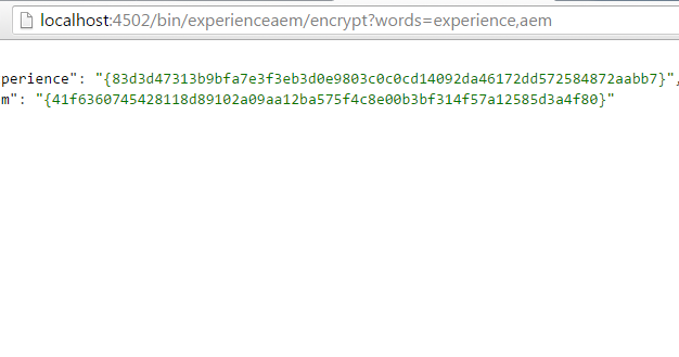 Experiencing Adobe Experience Manager Aem Cq Aem 6 Sp1 Servlet For Encryption Decryption