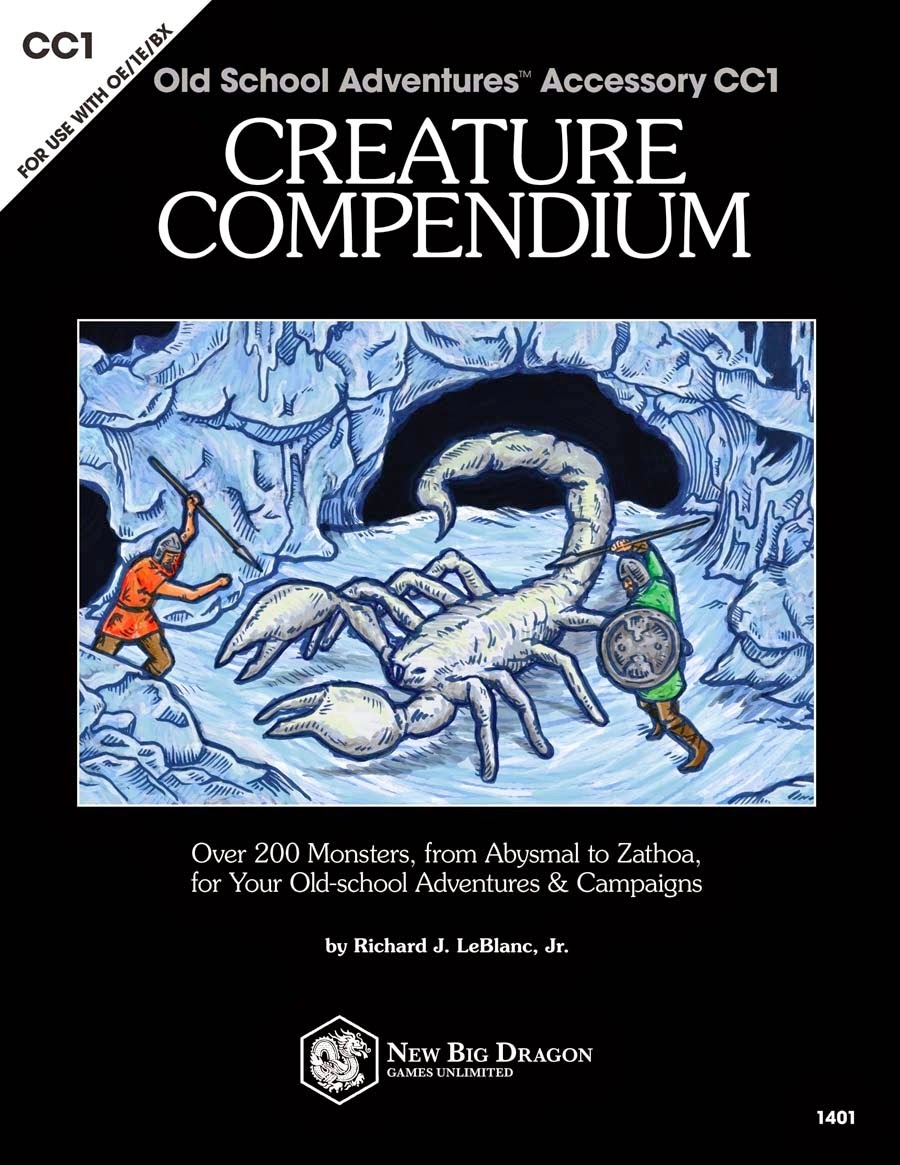 The Other Side blog: Review: CC1 Creature Compendium
