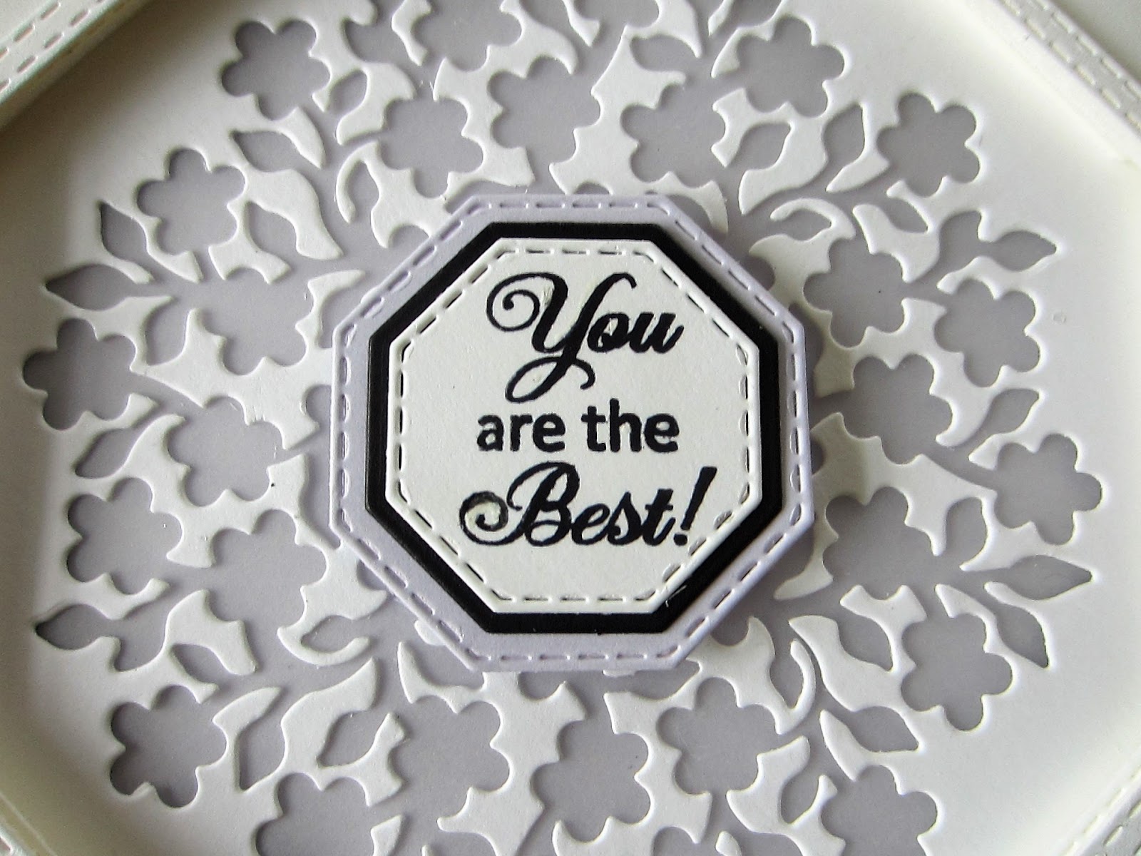 PartiCraft (Participate In Craft): Framed Negative Card