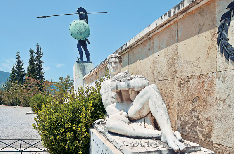 Ανδριάντας Λεωνίδα (Θερμοπύλες)