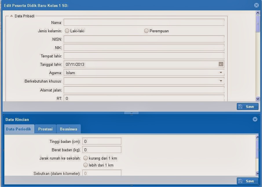 Samudra Tinta: Tata Cara Penginputan Siswa kelas 1 pada Aplikasi ...