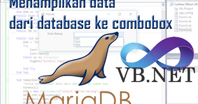 Menampilkan Data Dari Database Ke Combobox Pada VB.net