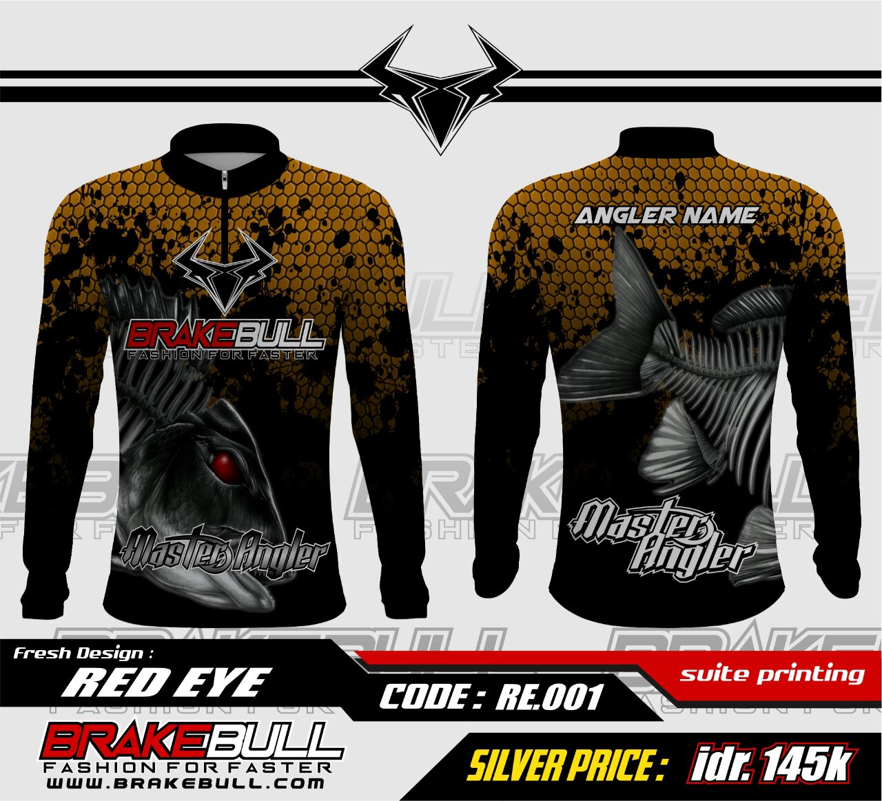 Desain Jersey Mancing Polos - Jersey Terlengkap