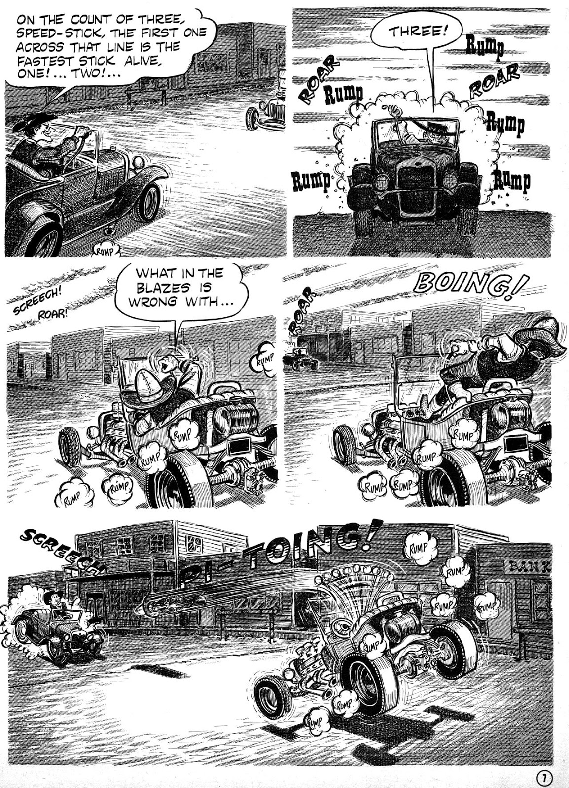 Hairy Green Eyeball 3: CAR 'toons #10 — hot rod humor! — 1963