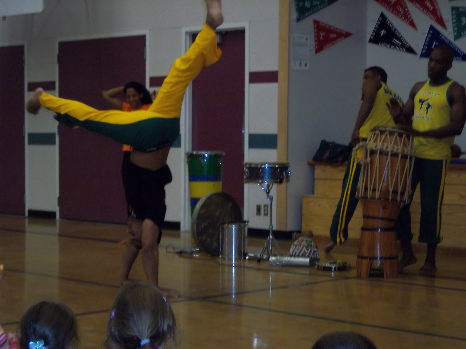 Randerson Ridge Library: Grupo Axé Capoeira visits Randerson