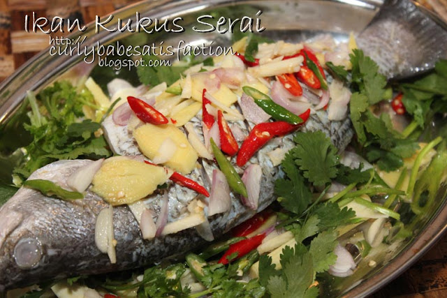 Curlybabe's Satisfaction: Ikan Kukus Serai