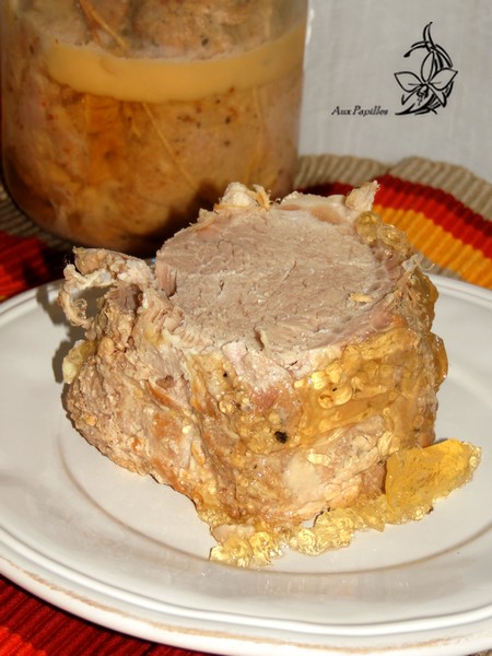 Aux papilles by Virginie: Confit de porc Maison