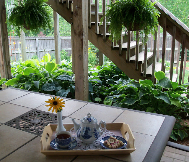Beyond The Garden Gate: Tea in the garden
