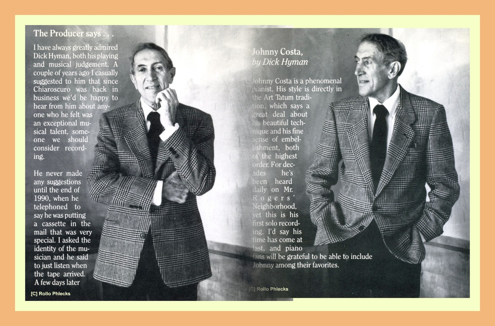 JazzProfiles: Johnny Costa – Flying Fingers