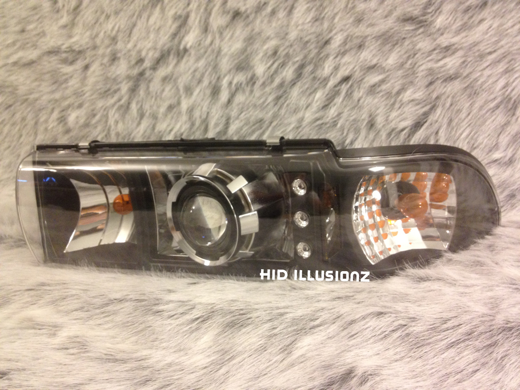 HID ILLUSIONZ: Chevrolet Impala Morimoto Mini H1 Gatling Gun LED Angel ...