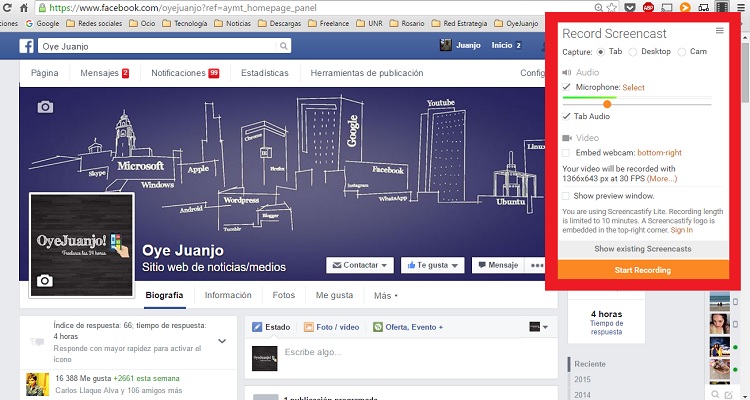 Graba todo lo que pasa en tu pantalla con esta extensión (Windows ...