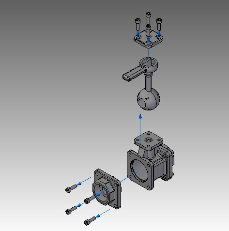 Proyecto Dibujo Computarizado: HERRAMIENTA PARA MOSTRAR SÓLIDOS EXPLOTADOS.