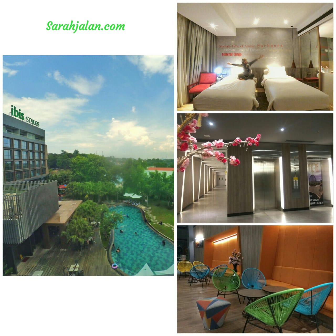 Warna Warni Interior Ibis Styles Hotel Batam