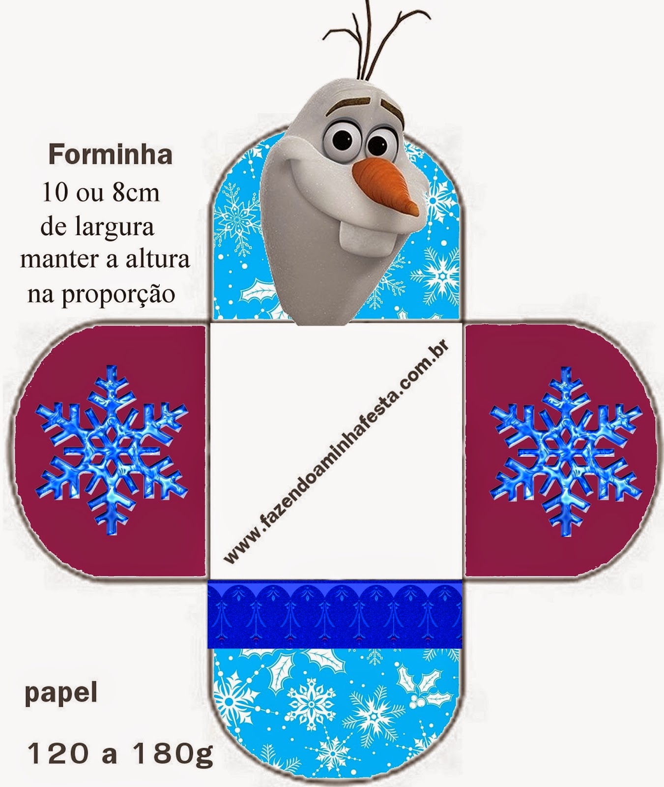 Frozen: Cute Free Printable Open Boxes. - Oh My Fiesta! in english