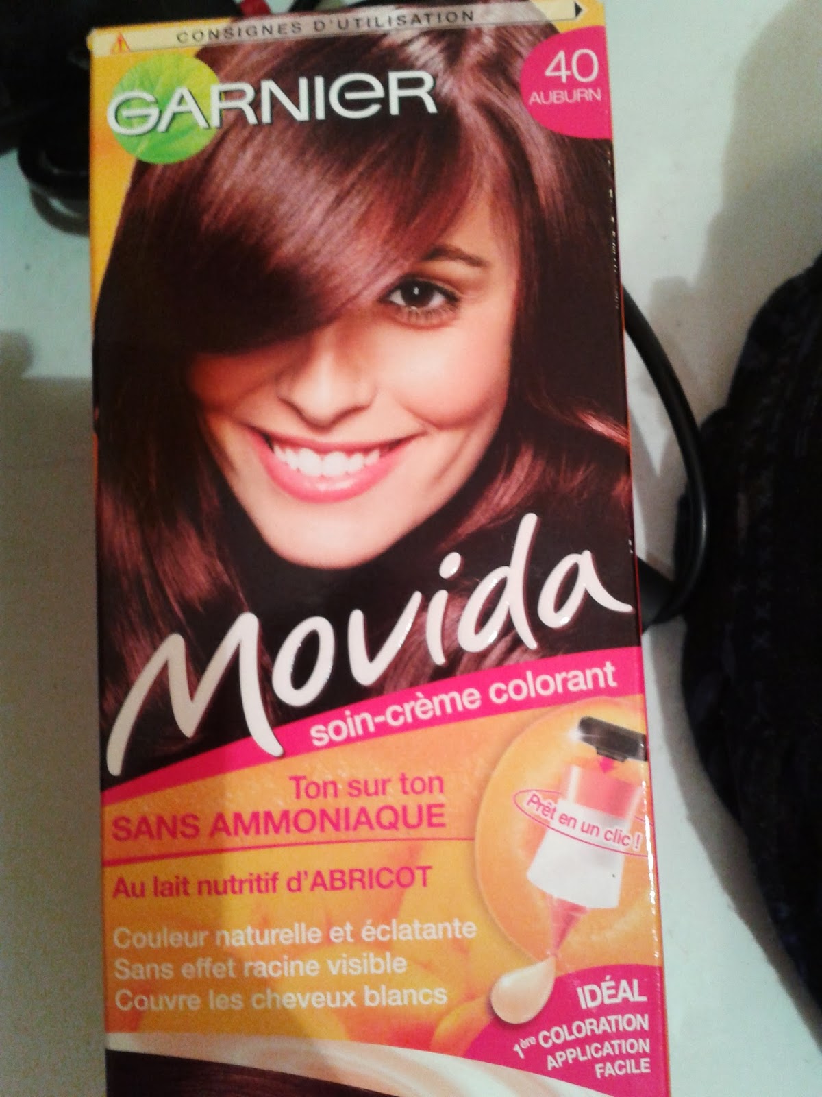 JeSuisCommeJePeux: Nouveau colo-test : Garnier Movida N° 40 Auburn