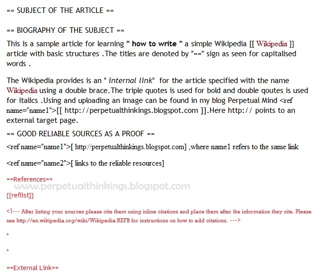 How to write an Wikipedia article for dummies - Momscribe