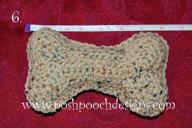 Posh Pooch Designs : Dog Bone Applique and Toy Crochet Pattern