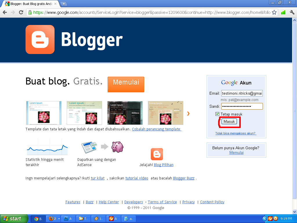 Be Unique: Setting Blogger Profiles