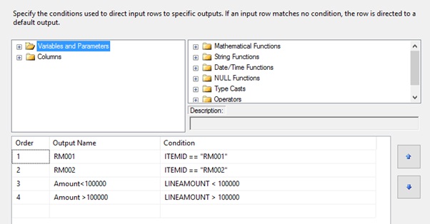 How to use Conditional Split Transformation in SSIS - D365 F&O Solutions