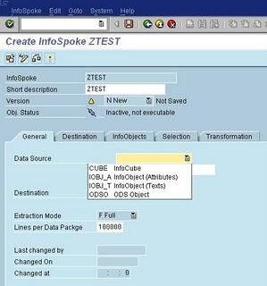 SAP BI: Open Hub Service using SAP BW