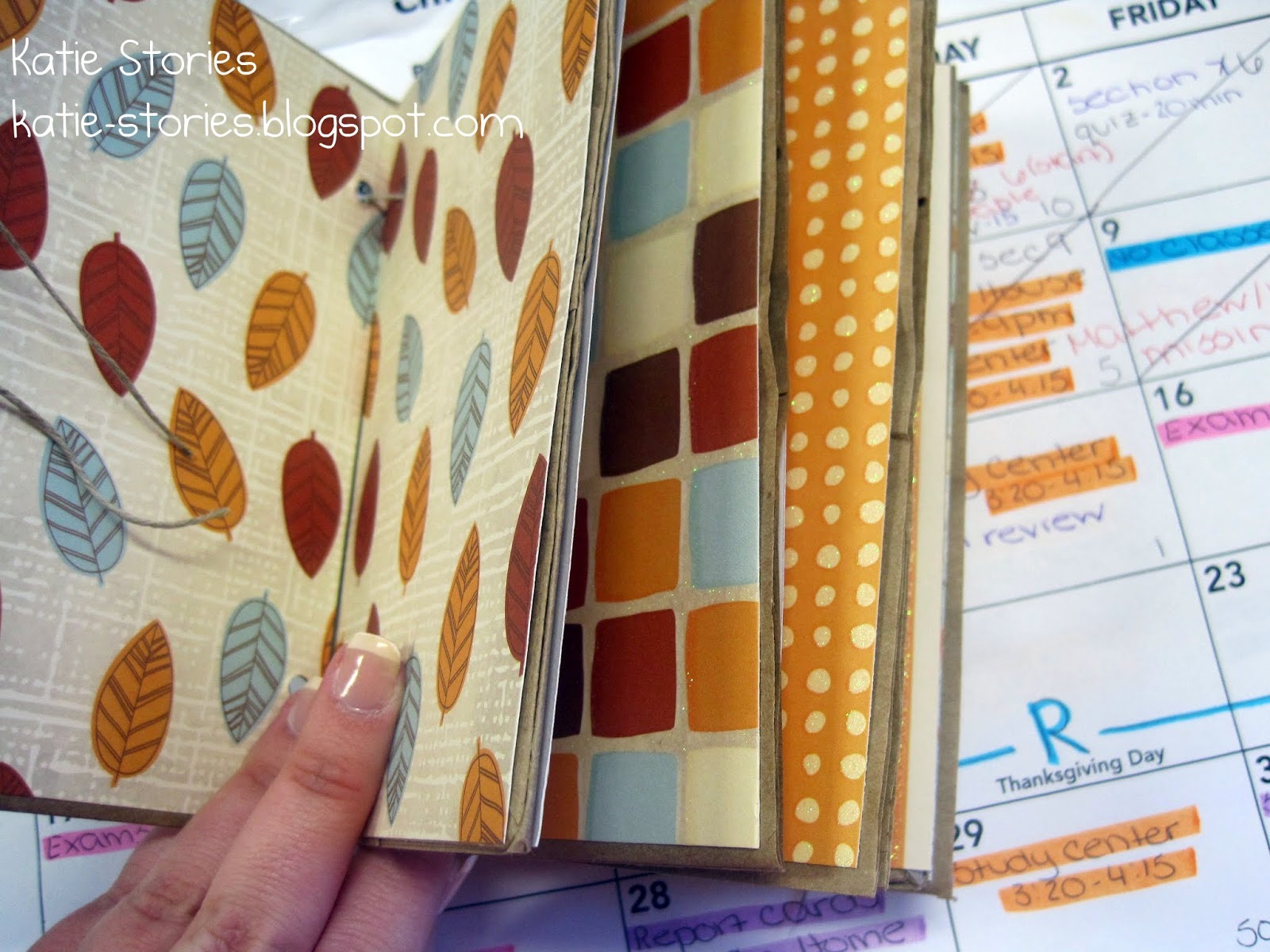 Katie Stories {Scrapbook + Crafting Blog}: How to Make a Paper Bag Mini ...
