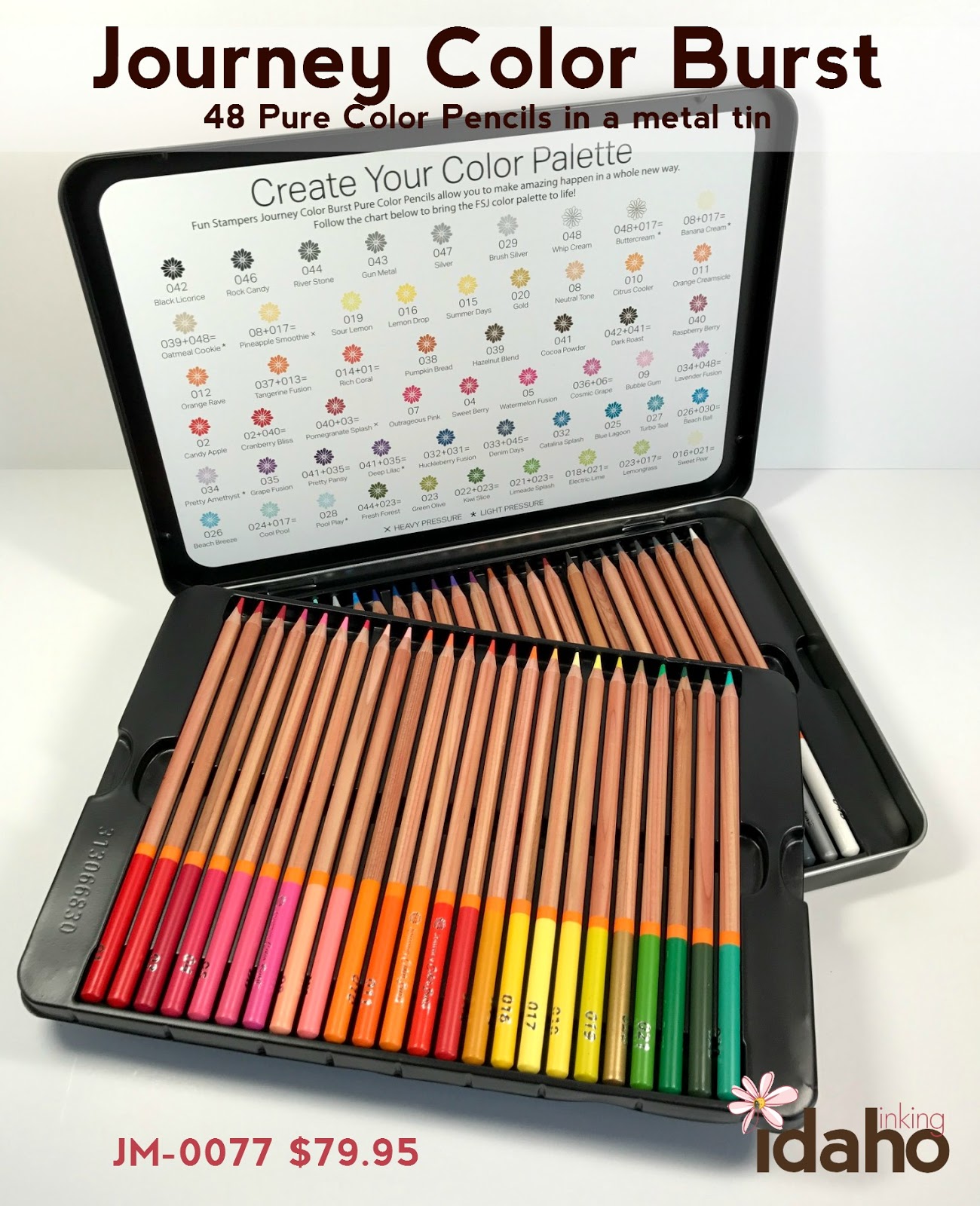 Inking Idaho: Journey Color Burst Pencils