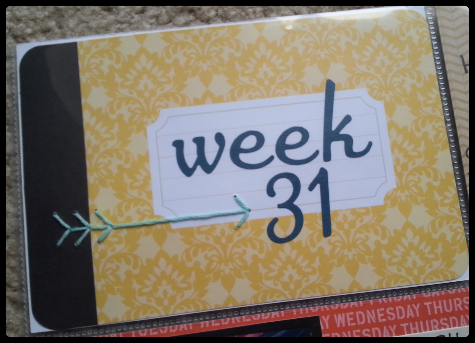 A Crafty Island Girl: Project Life: Week 31