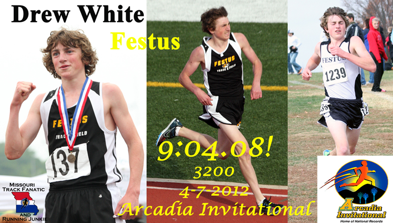 Missouri Track FANatic: Drew White joins elite company, runs 9:04 3200 ...