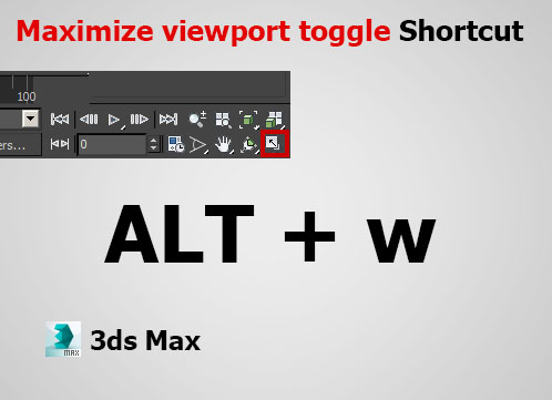 3ds Max Shortcuts