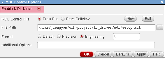 math-crunching: Use MDL Control File in Spectre Simulation